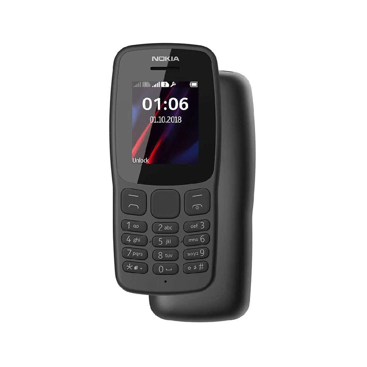 Nokia 106 (Preto) - Emetek